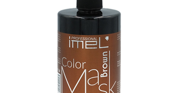 Μάσκα μαλλιών Imel Brown Χρωμομάσκα 500ml